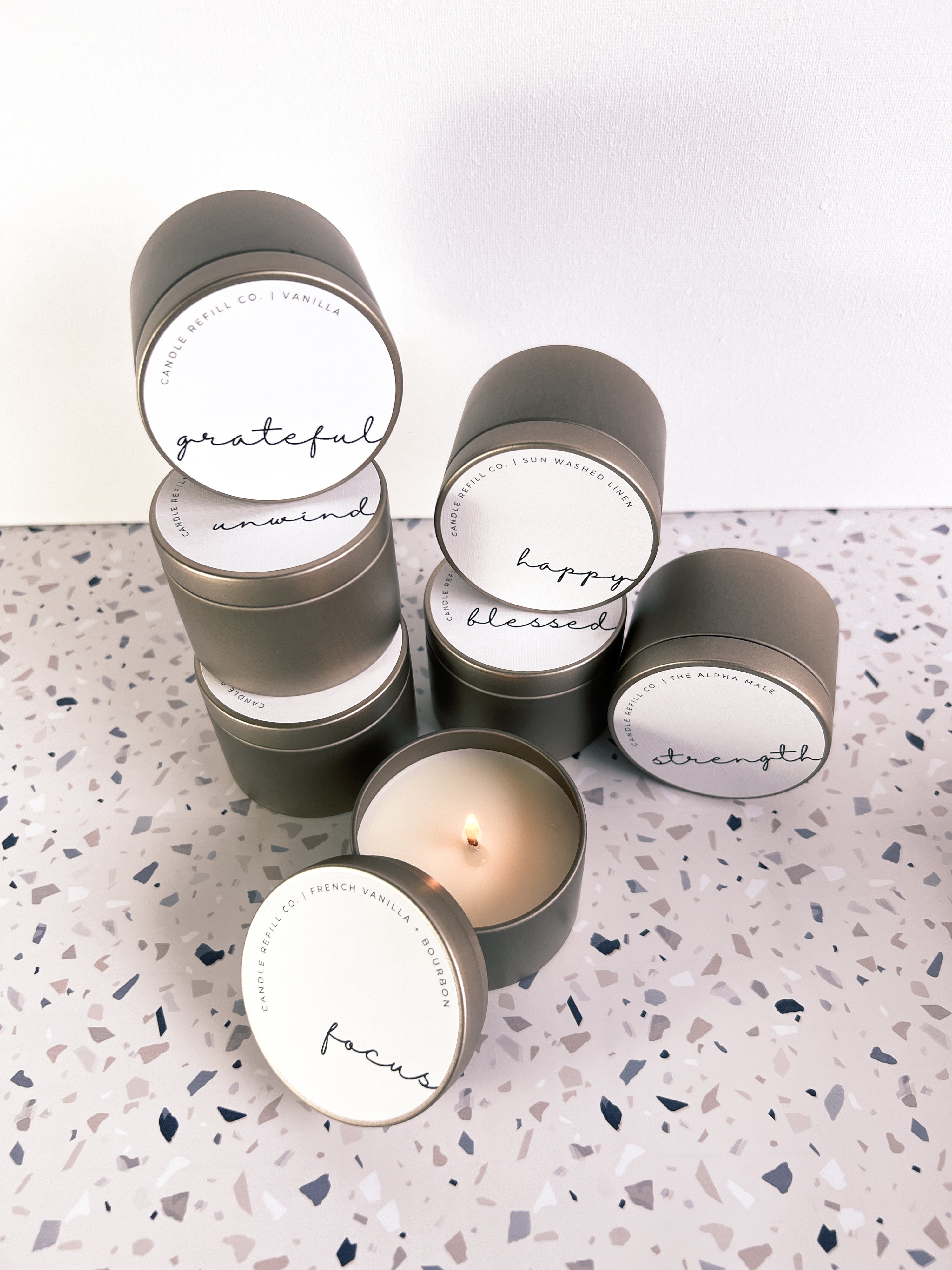 Premium DIY Candle Refill Kits | Simply prep, melt, pour + enjoy ...